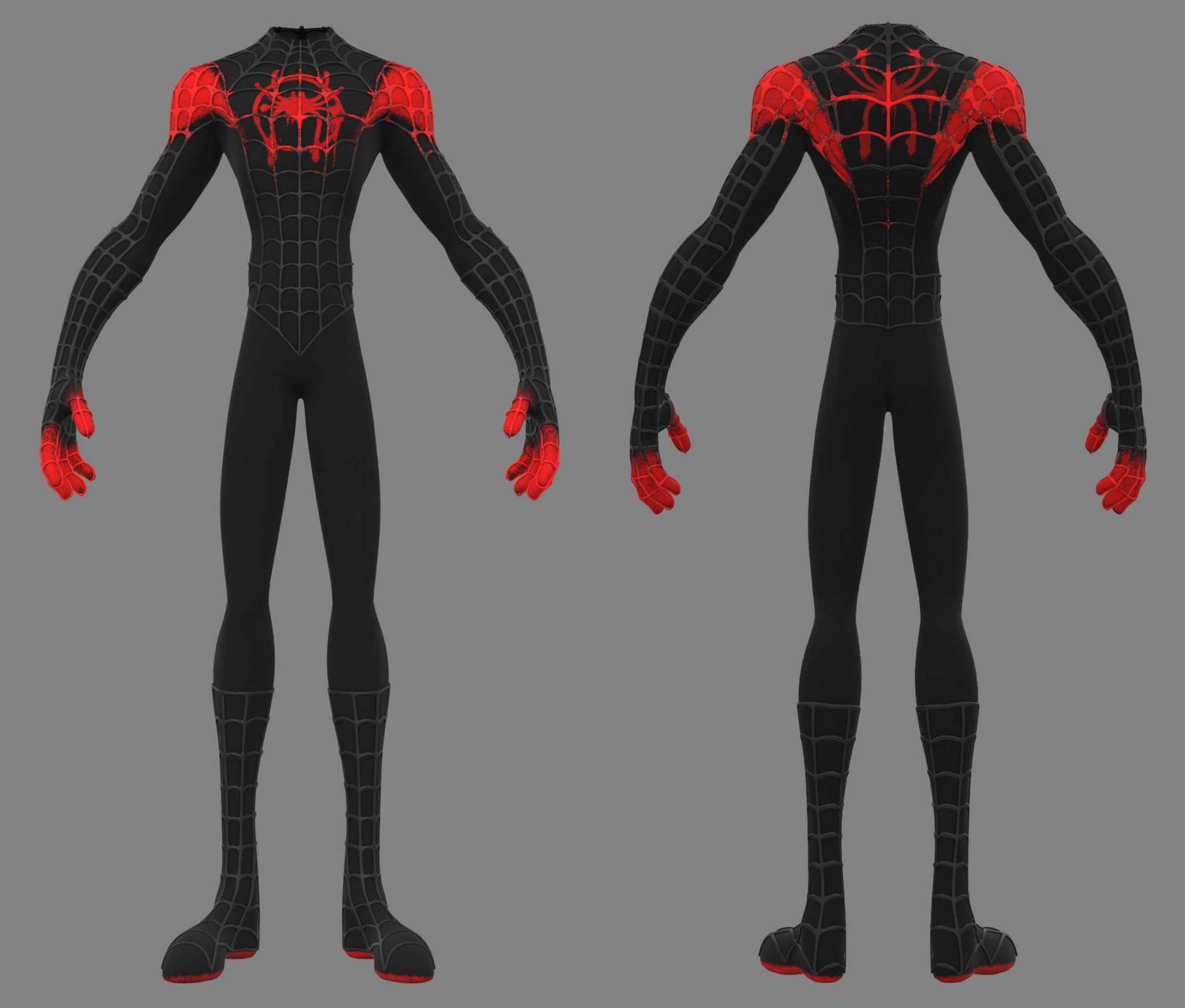 The Making of Miles Morales | Transforming 2D concept into 3D model ...