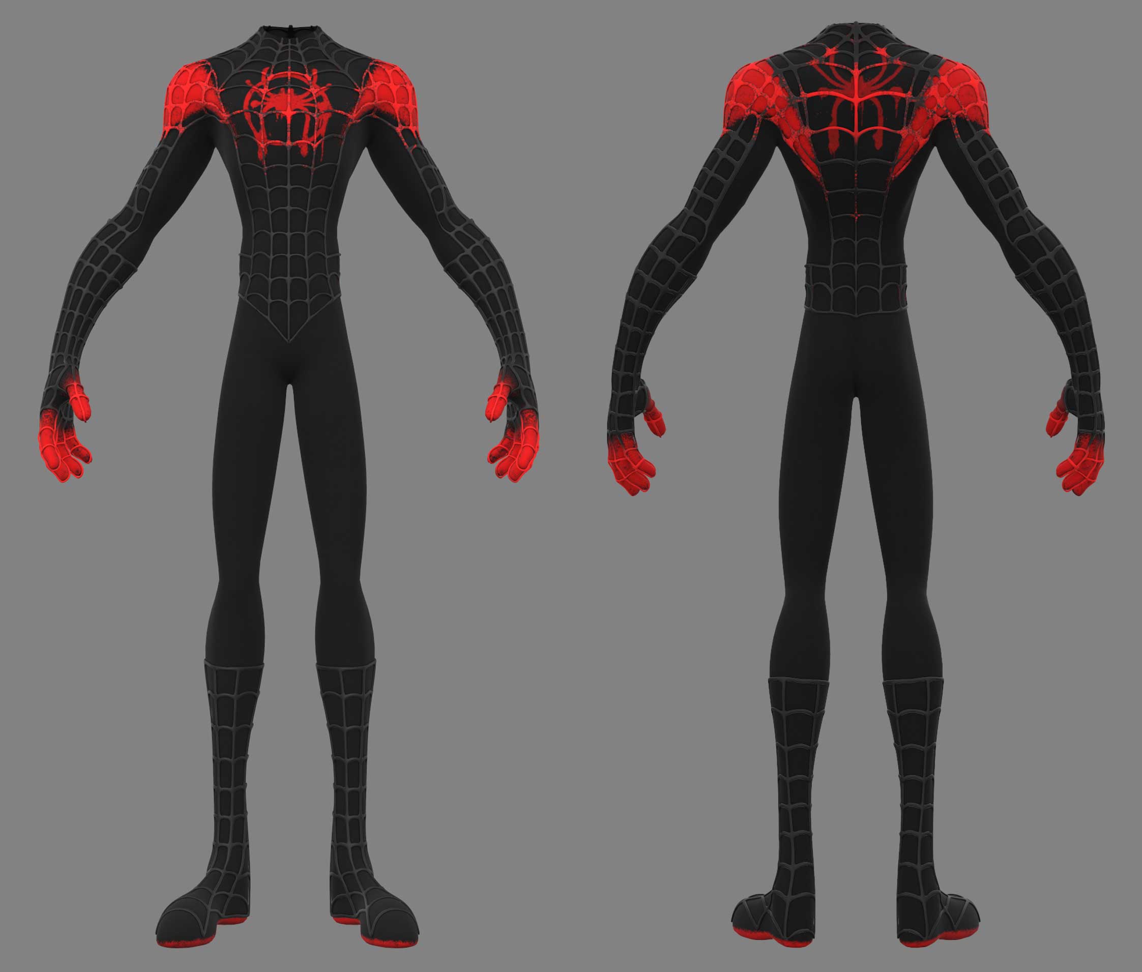 The Making of Miles Morales | Transforming 2D concept into 3D model ...