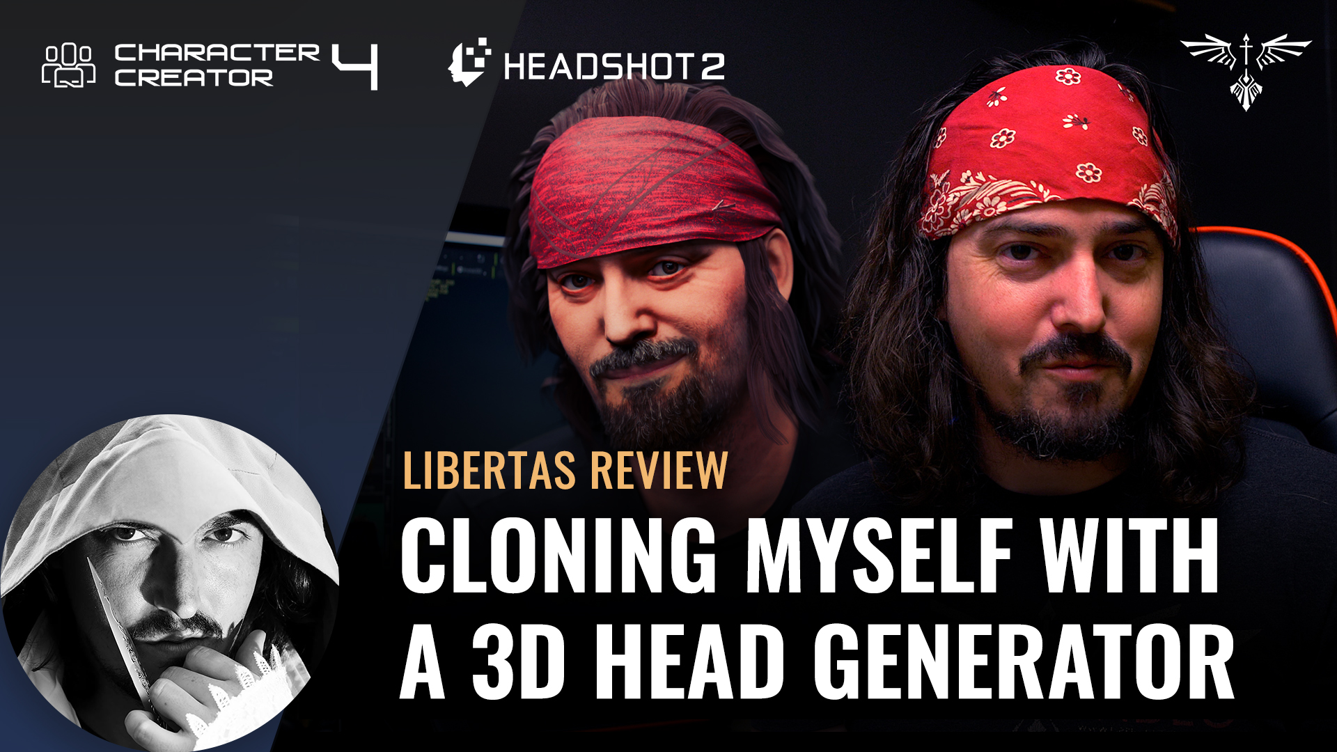 Cloning myself with a 3D head generator: Headshot 2 plugin walkthrough ...