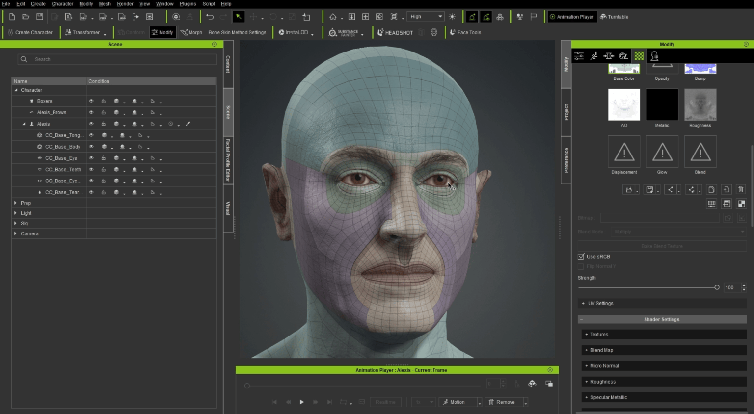 Easy Facial Rig in ZBrush with Face Tools (1/4): Concept & Setup ...