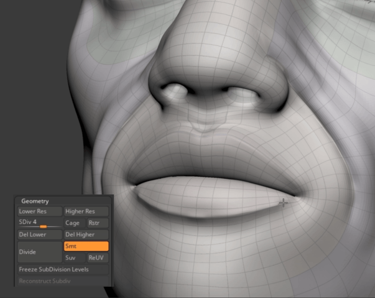 Easy Facial Rig in ZBrush with Face Tools (1/4): Concept & Setup ...