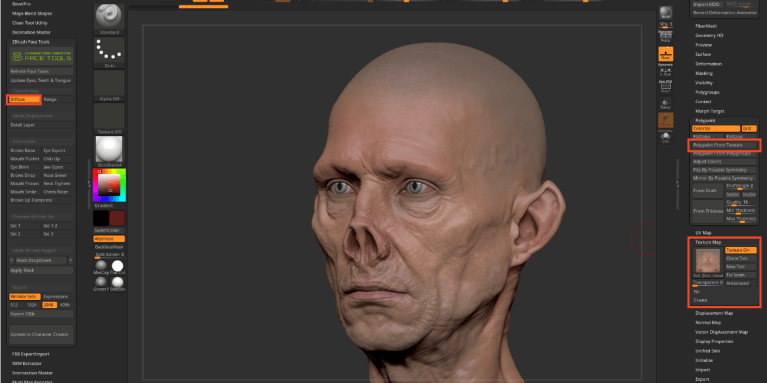 ZBrush Face Tools - Complete Head & Body Creation Workflow - Reallusion Magazine