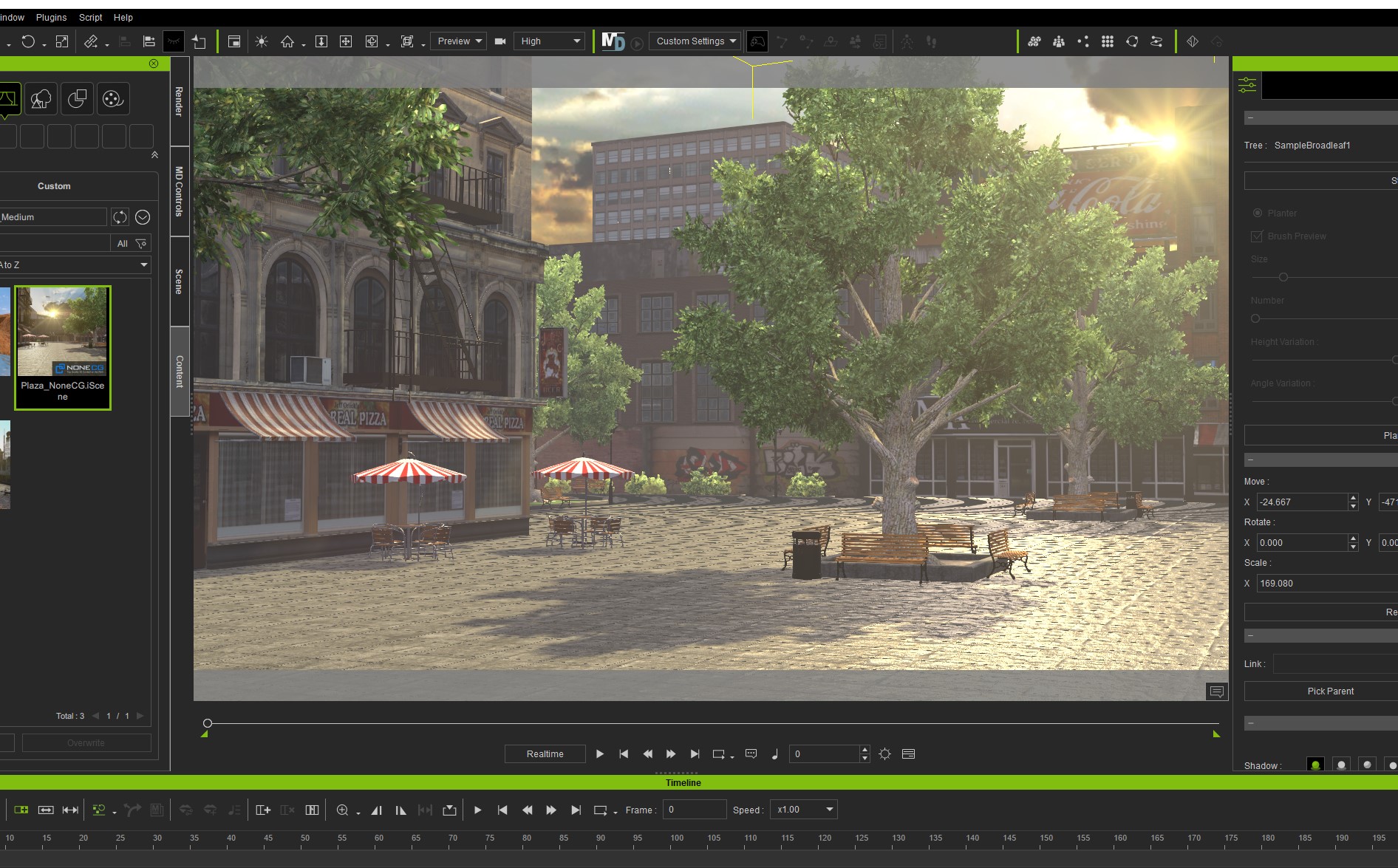 Rapid 3D World Building made Possible with iCone 8 Crowd Sim Innovations - Reallusion Magazine