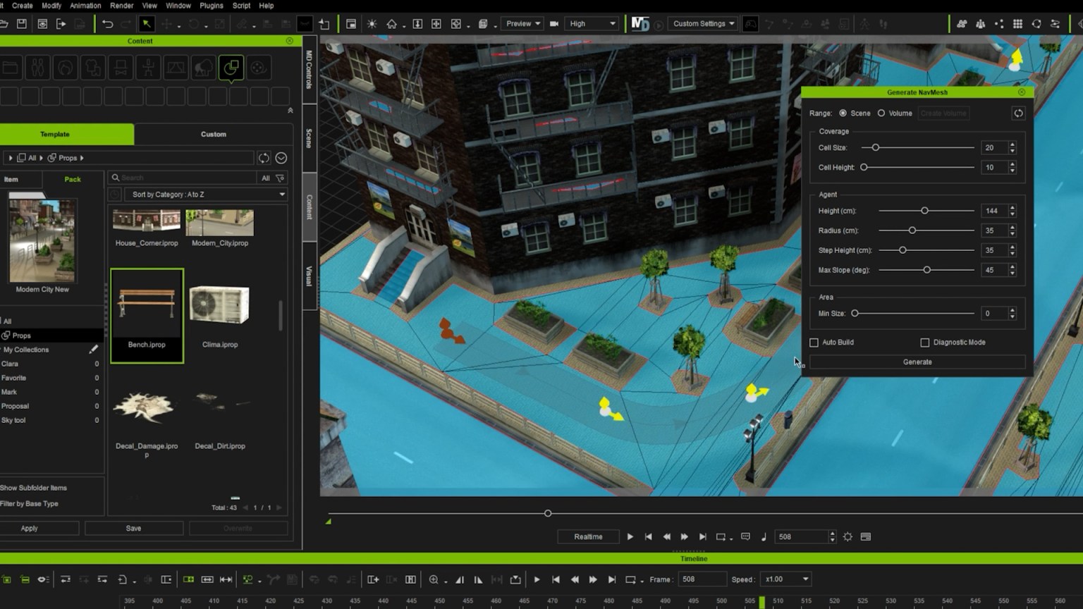 Rapid 3D World Building made Possible with iCone 8 Crowd Sim ...