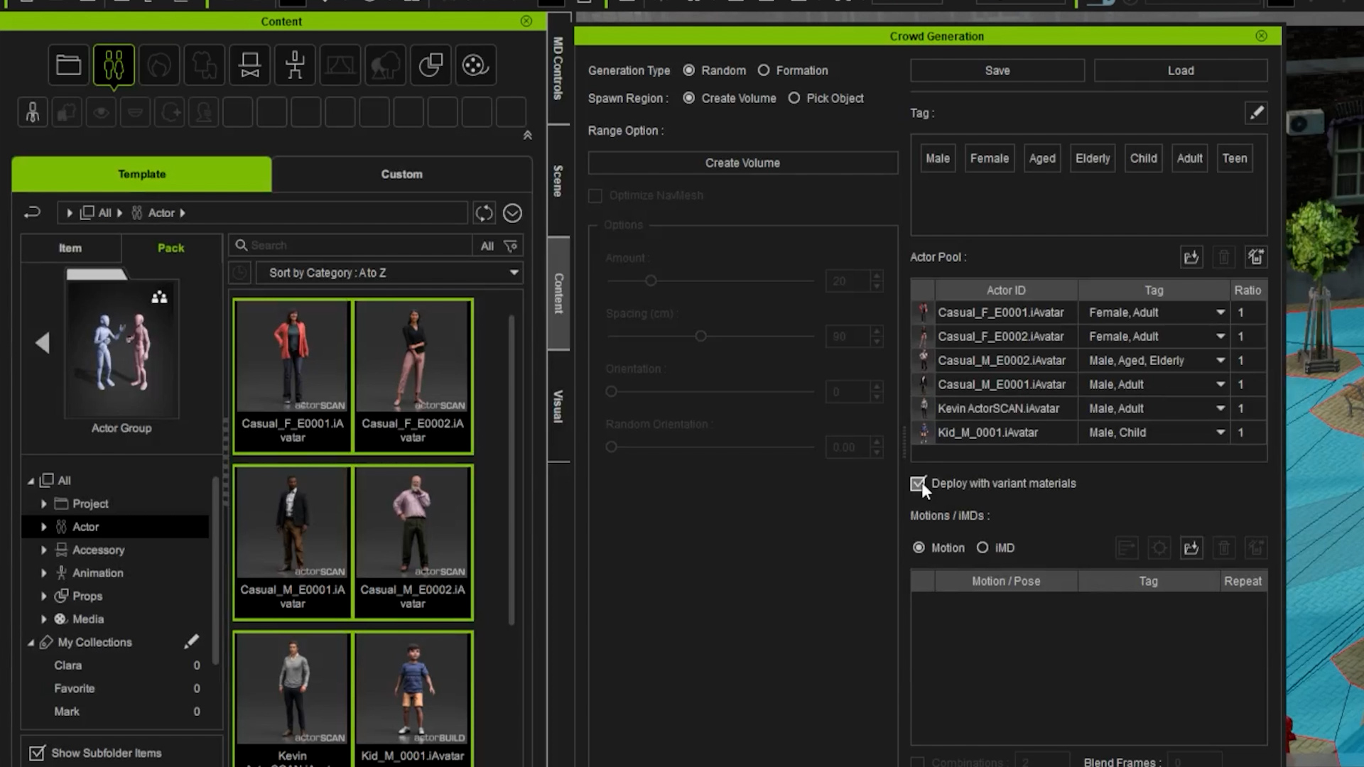 Rapid 3D World Building made Possible with iCone 8 Crowd Sim ...