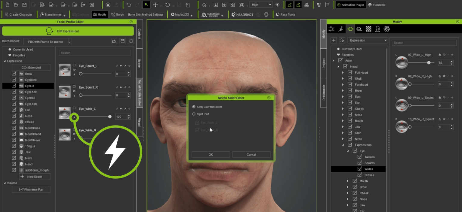 Easy Facial Rig in ZBrush with Face Tools (4/4): Animated Demo ...