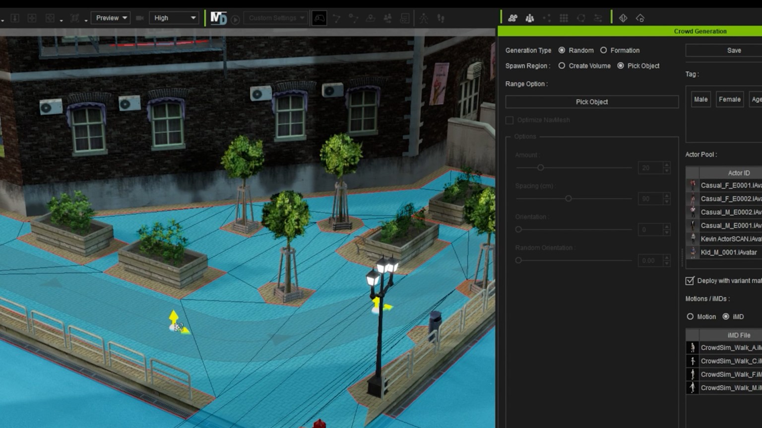 Rapid 3D World Building made Possible with iCone 8 Crowd Sim ...