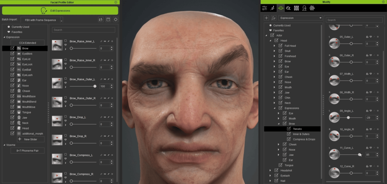 Easy Facial Rig in ZBrush with Face Tools (4/4): Animated Demo - Reallusion Magazine