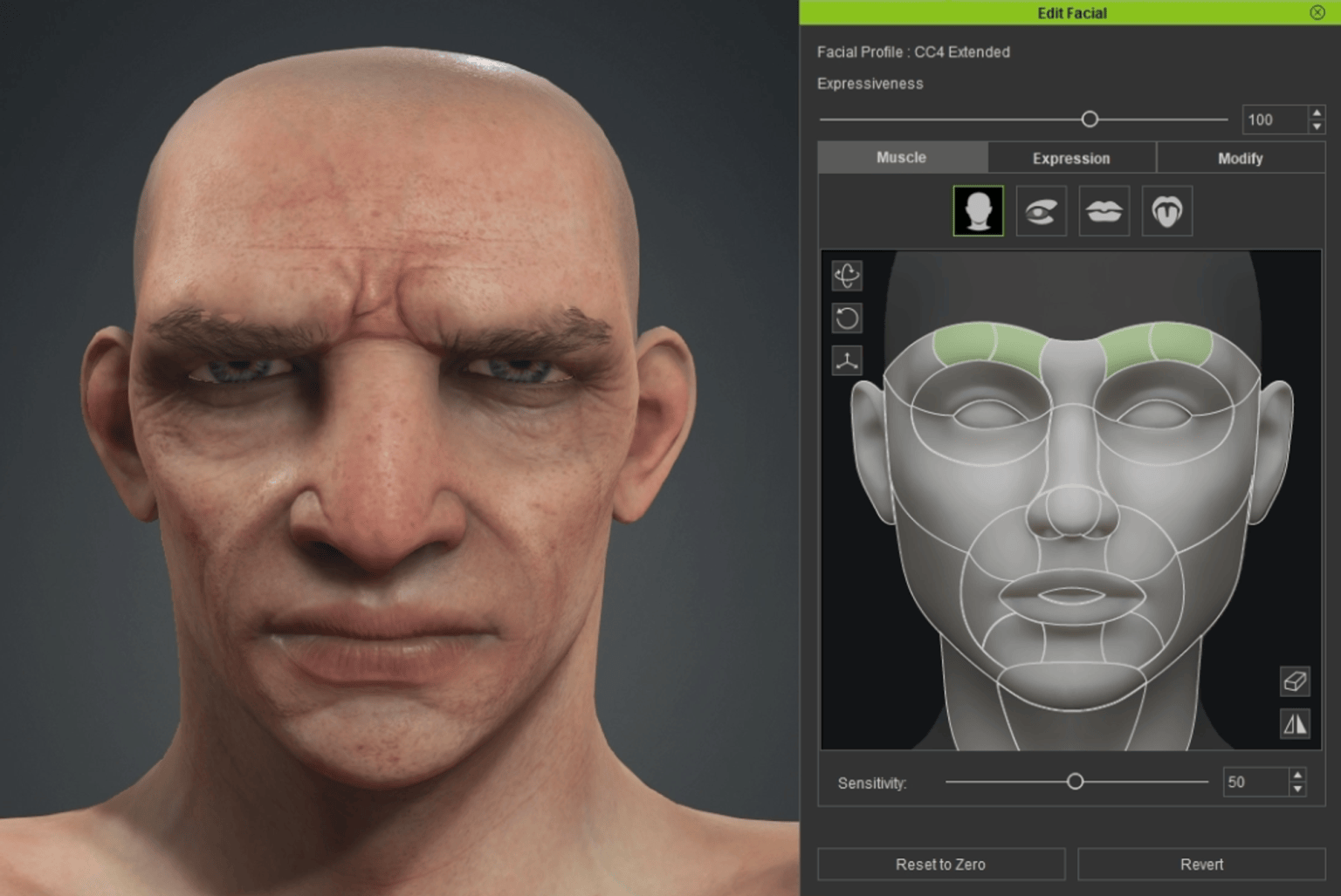Easy Facial Rig in ZBrush with Face Tools (4/4): Animated Demo - Reallusion Magazine