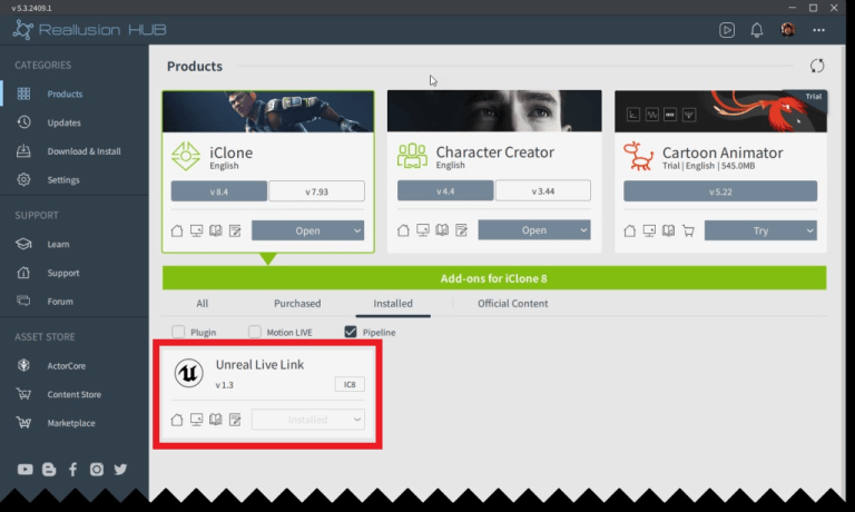 Installing iClone Unreal Engine Live Link - Reallusion Magazine