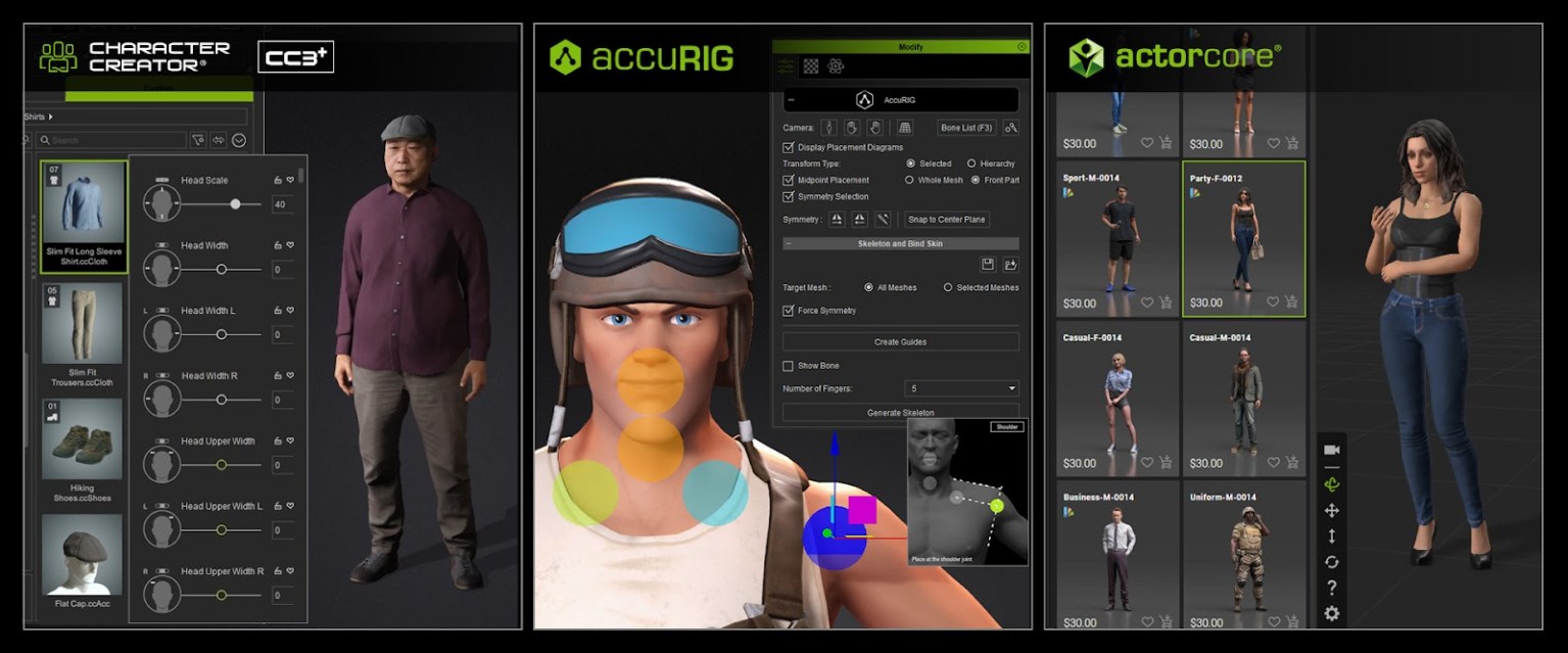 Reallusion Introduces CC UE Control Rig for Streamlined Character Animation in Unreal Engine for ...