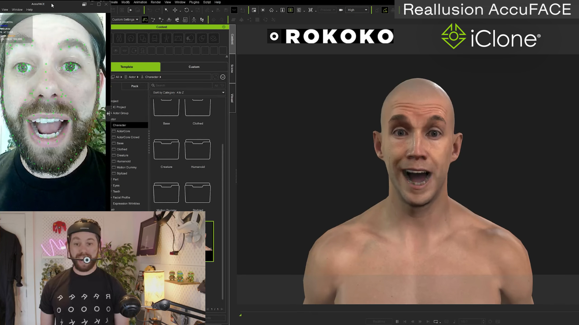World’s Lightest Face Capture Device with iClone AccuFACE - Reallusion ...