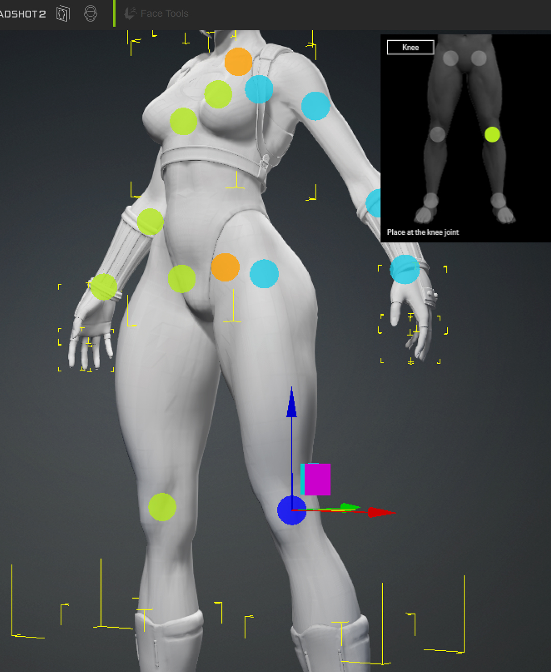 3D Sculpt of Street Fighter Cammy: Power posed with ZBrush Pose Tools and Character Creator ...