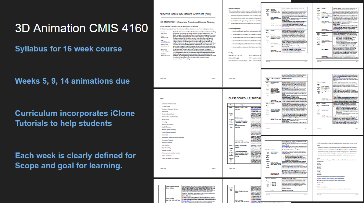 Innovating the Future of 3D Animation Education at CMII - Reallusion ...