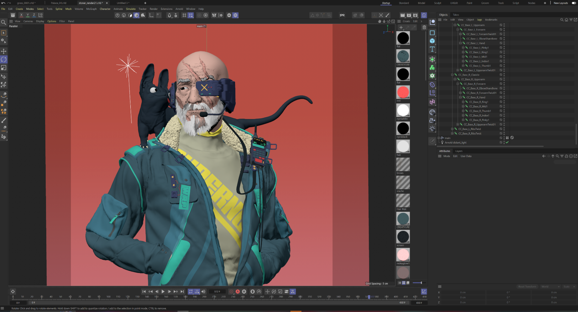 Design Toon-Shaded, Sci-Fi 3D Characters Using CC & Cinema 4D ...