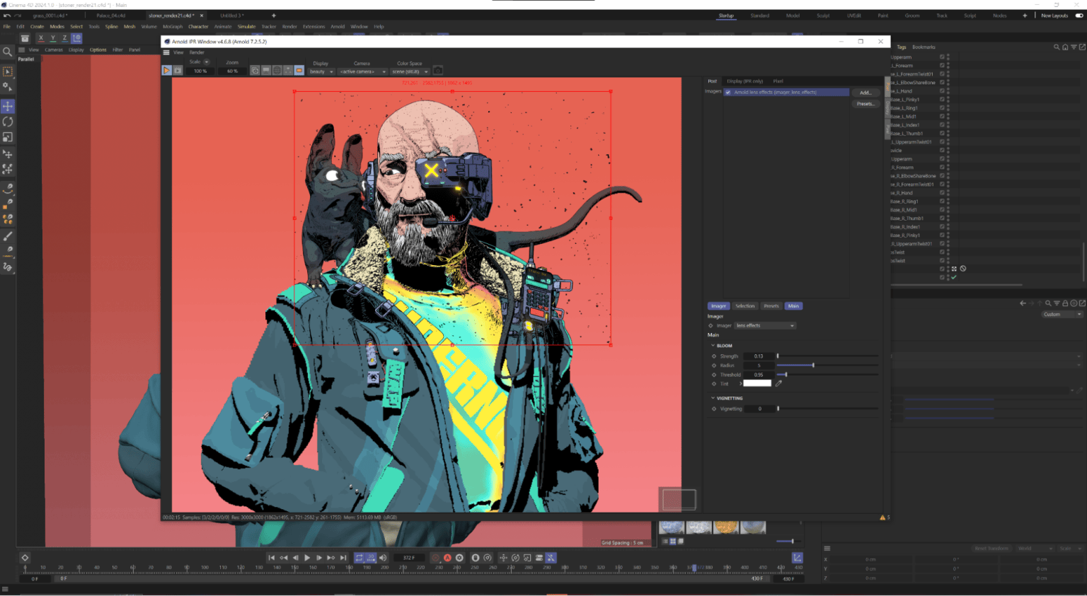 Design Toon-Shaded, Sci-Fi 3D Characters Using CC & Cinema 4D ...