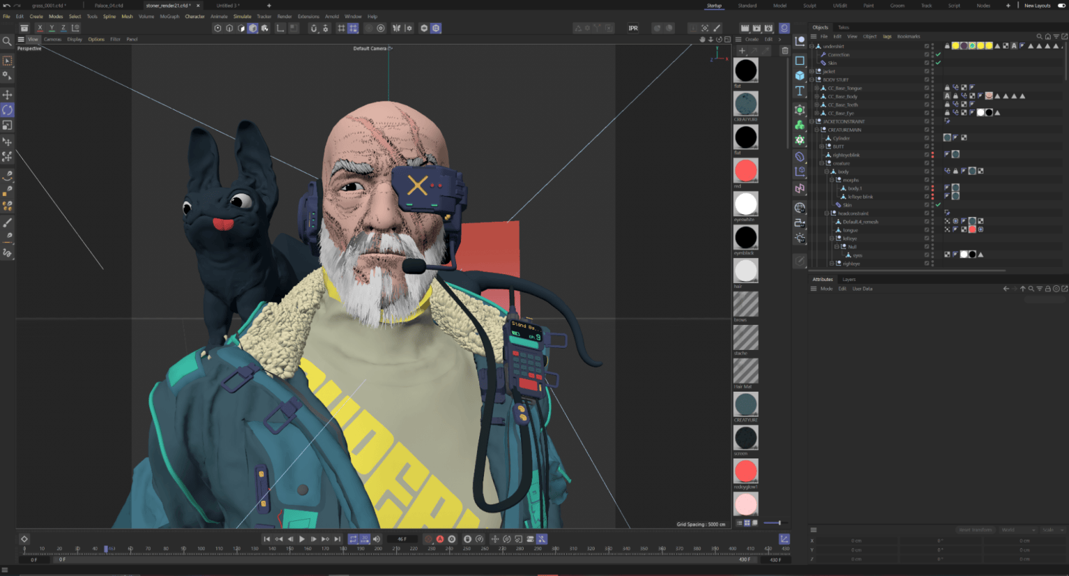 Design Toon-Shaded, Sci-Fi 3D Characters Using CC & Cinema 4D ...