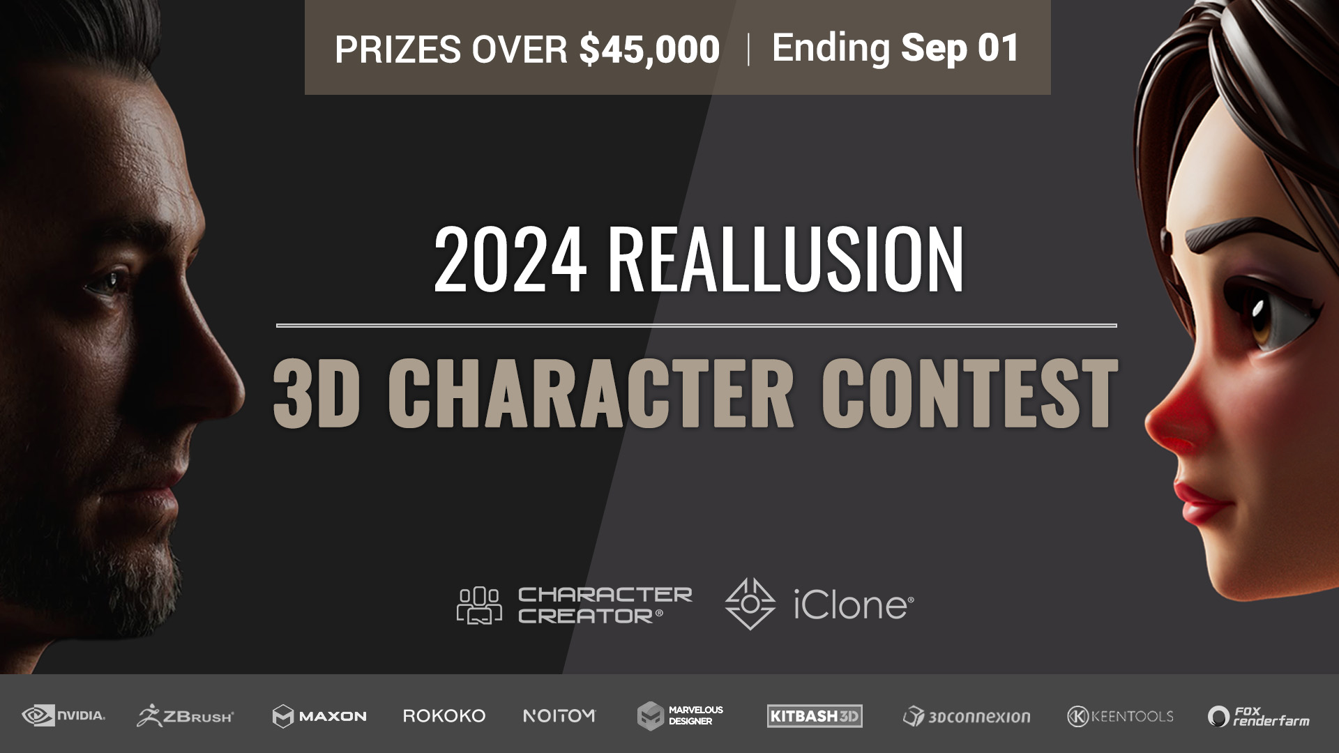 Last Call and New Sponsor Prize: 2024 Reallusion 3D Character Contest ...