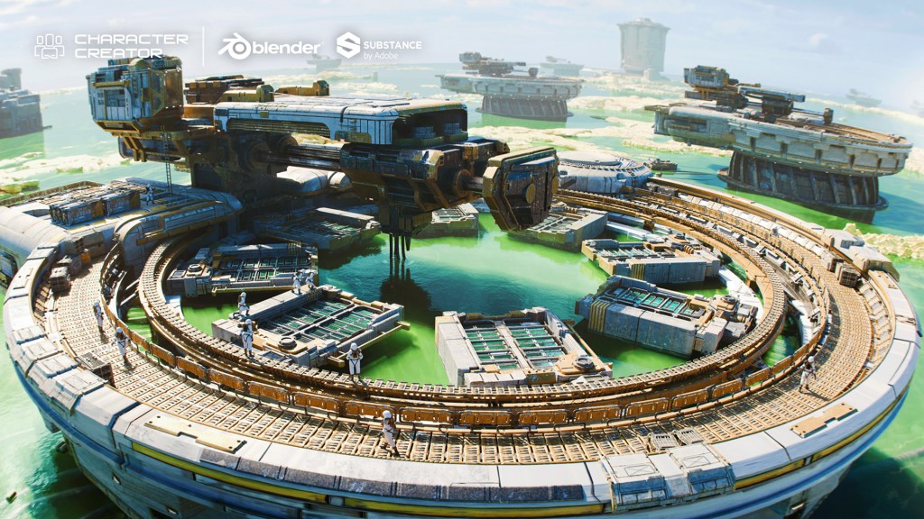 Blender Concept Artist Ventures the Crossroads of VR Modeling and ...