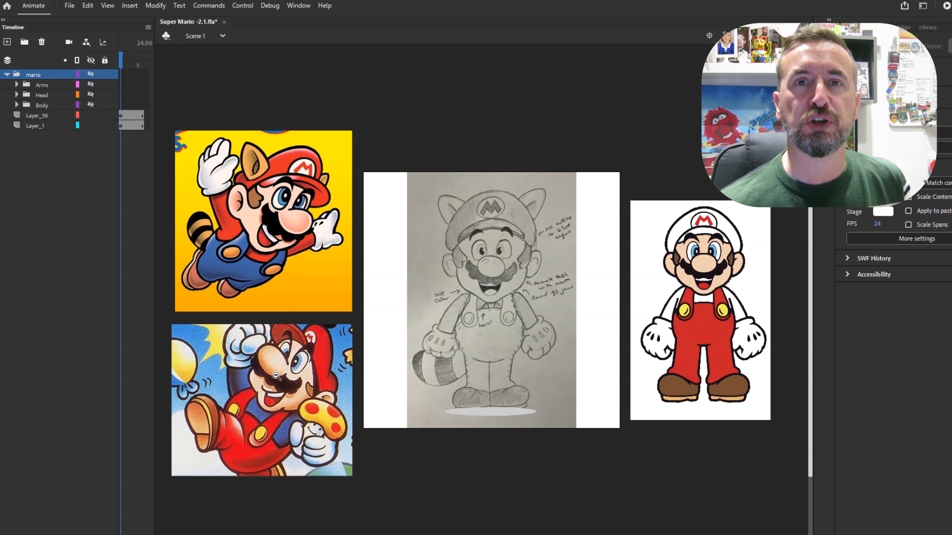 Create Walking Talking Mario for Live Performance - Reallusion Magazine