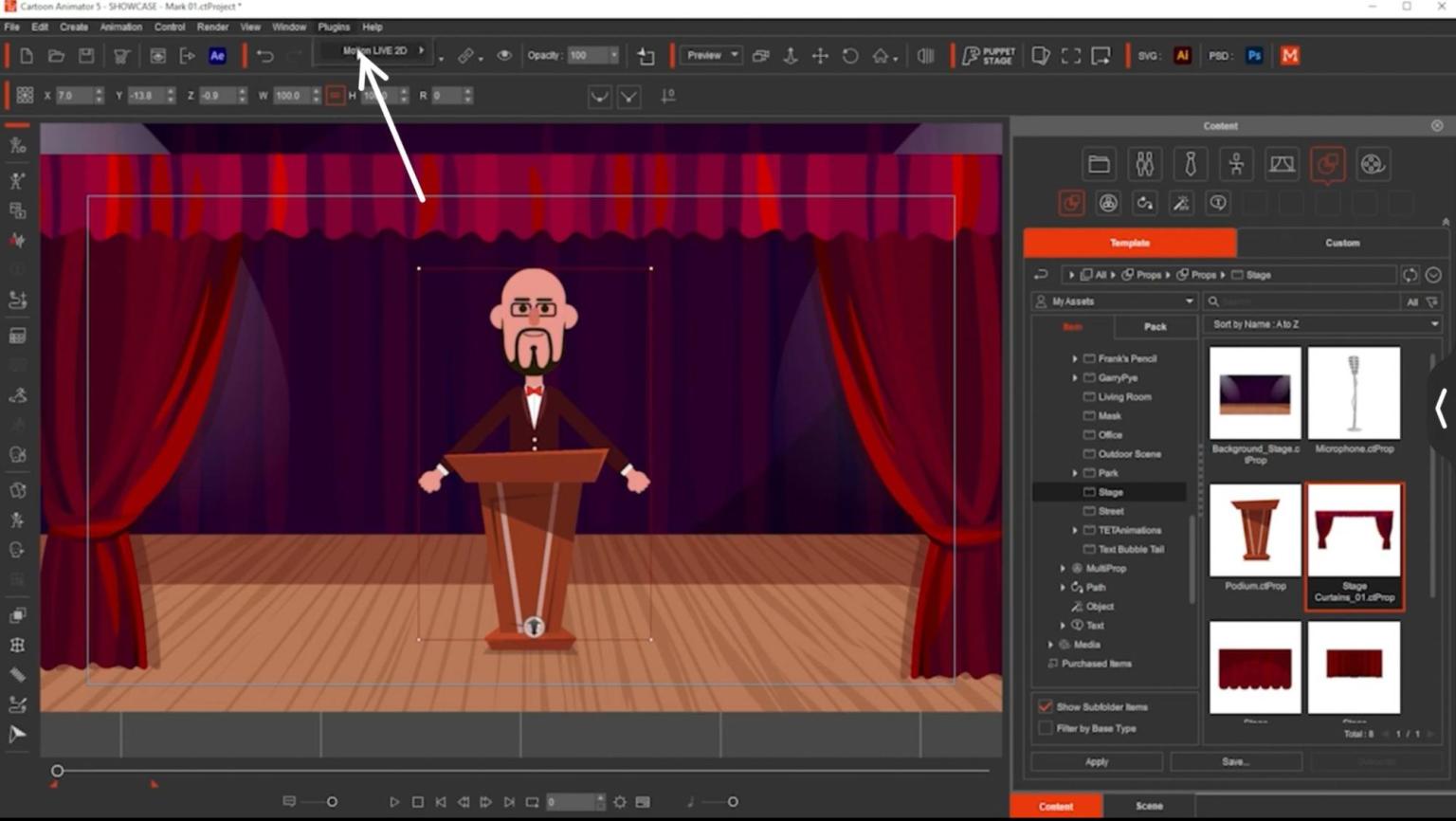 Easily Turn Yourself into an Animated Livestream Host - Reallusion Magazine