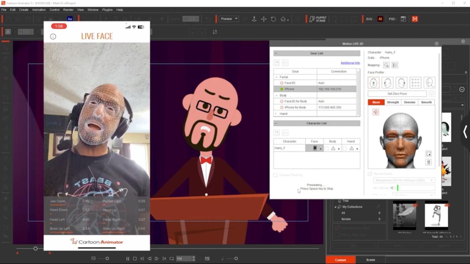 Easily Turn Yourself into an Animated Livestream Host - Reallusion Magazine