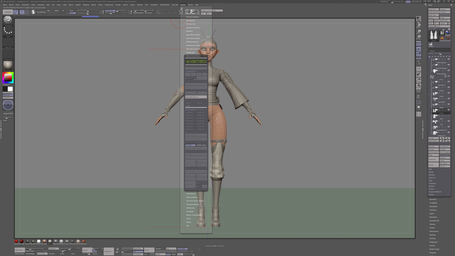 How a ZBrush Artist Speeds Up Rigging and Posing with Character Creator ...
