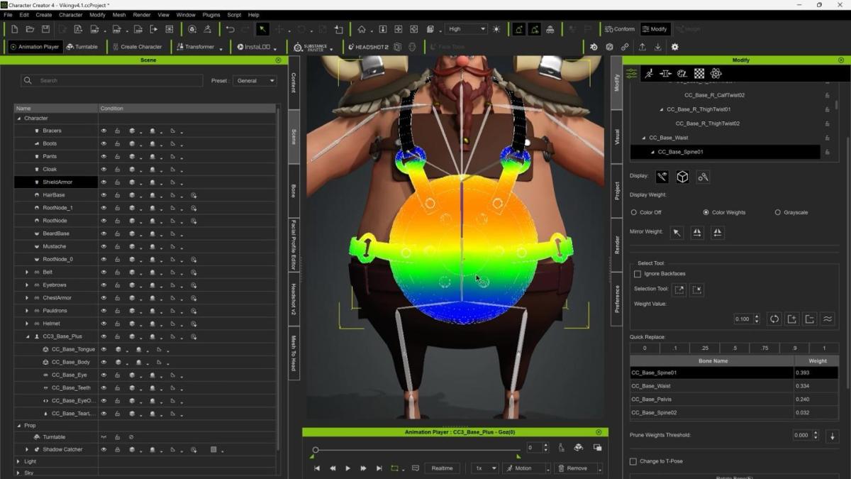 Creating a Stylized 3D Viking with Ease using CC4 and Blender Auto Setup - Reallusion Magazine