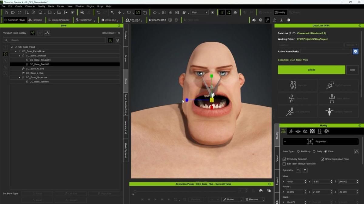 Creating a Stylized 3D Viking with Ease using CC4 and Blender Auto Setup - Reallusion Magazine