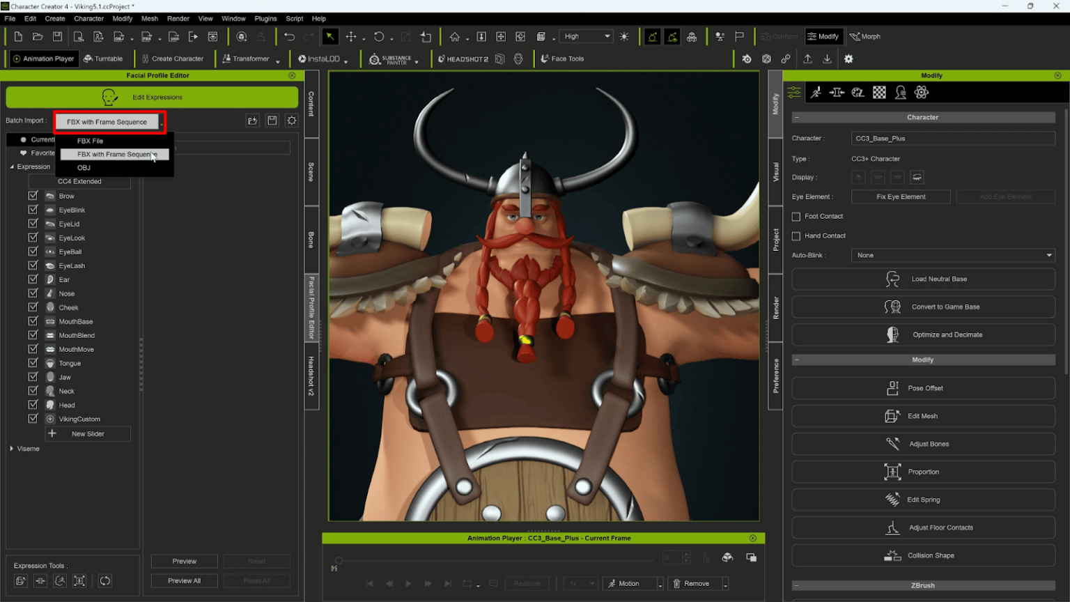 Creating a Stylized 3D Viking with Ease using CC4 and Blender Auto Setup - Reallusion Magazine