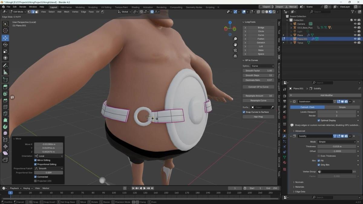 Creating a Stylized 3D Viking with Ease using CC4 and Blender Auto Setup - Reallusion Magazine