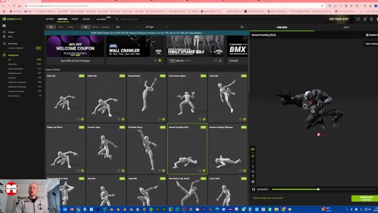 Spiderman in Action: From 3D Scans to AI-Automated Animation ...