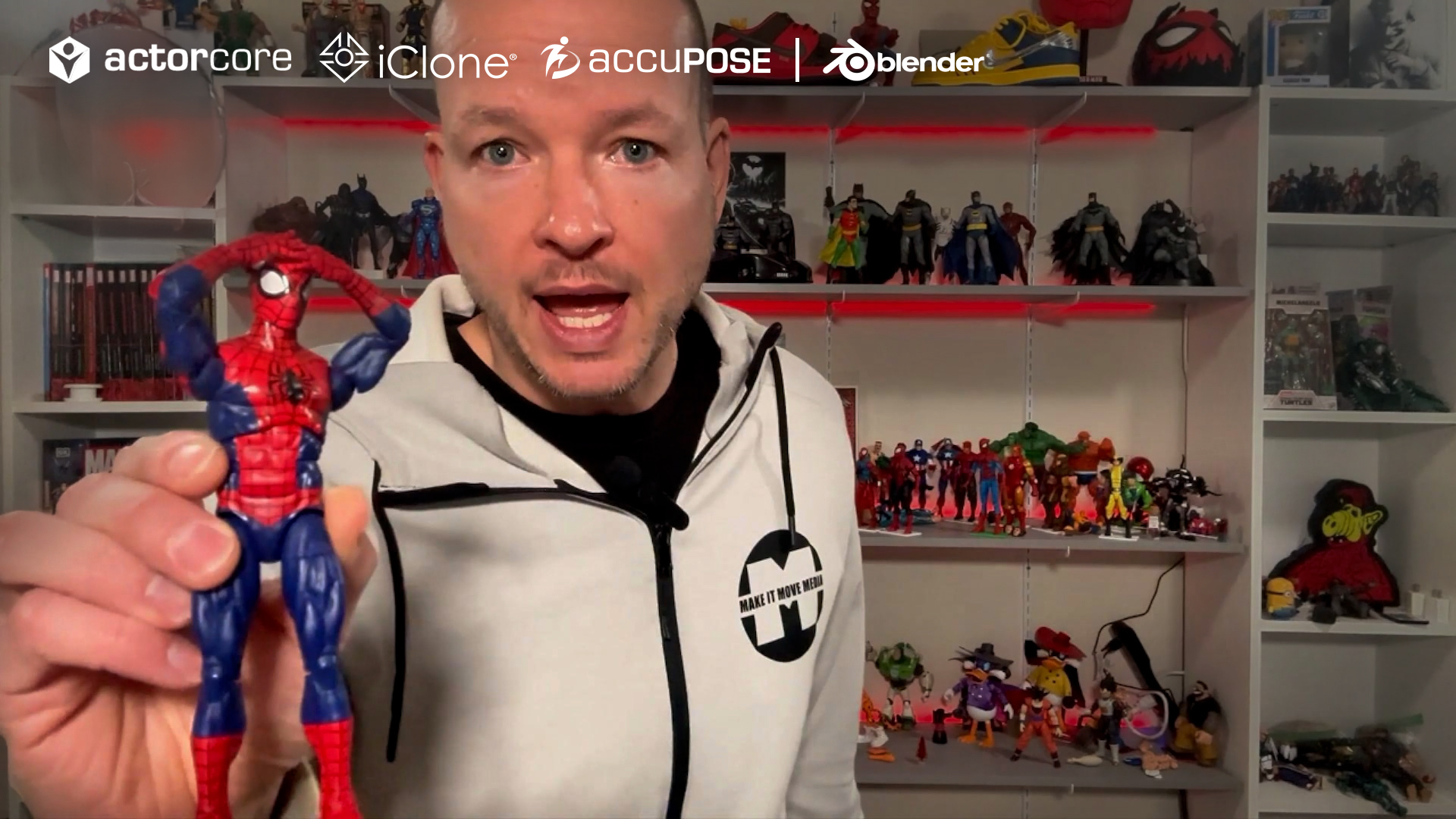 Spiderman in Action: From 3D Scans to AI-Automated Animation ...