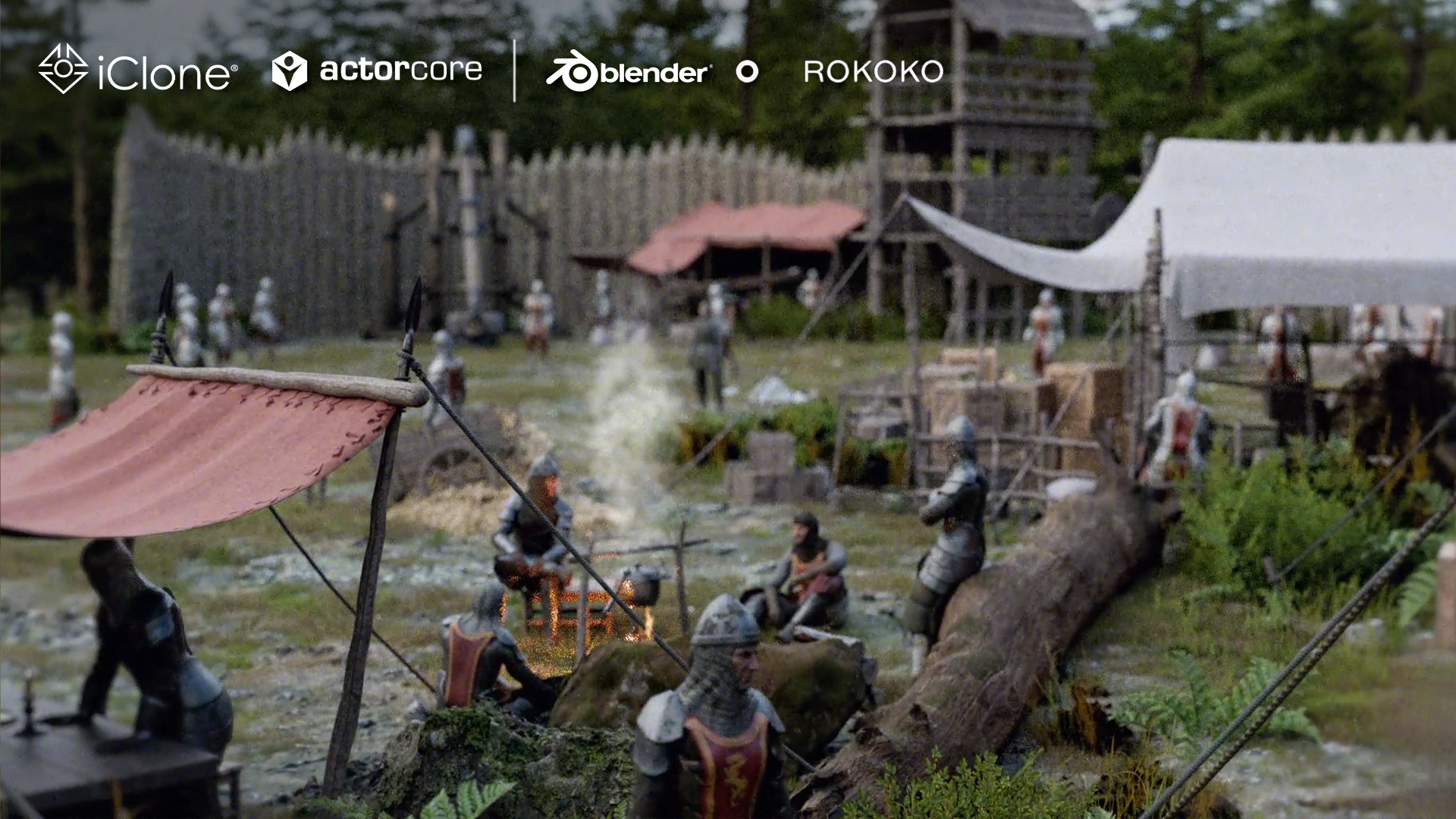 Miniature Medieval Crowds in Action: 3D Prop Animation with iClone ...