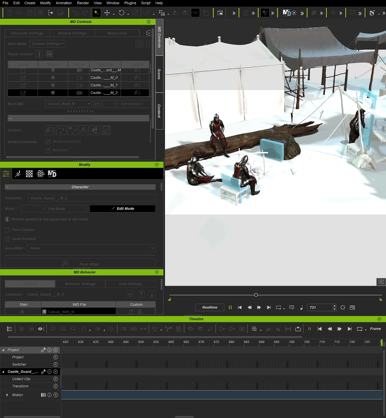 Miniature Medieval Crowds in Action: 3D Prop Animation with iClone ...