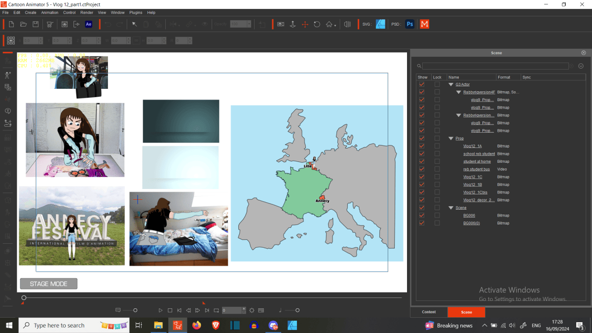 Winner Spotlight: Animated Vlog for the Annecy Festival, France ...