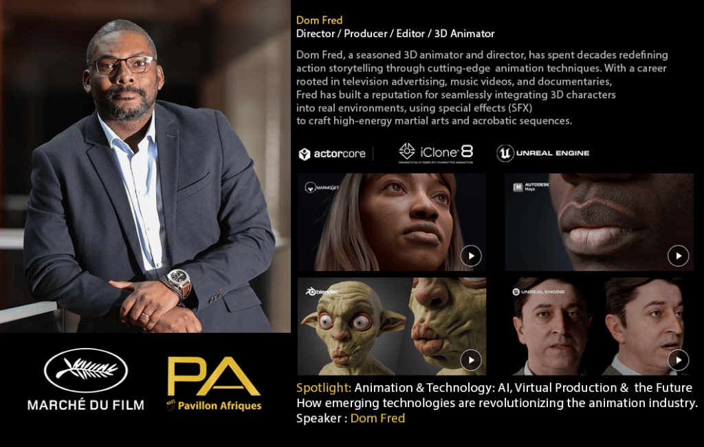 Dom Fred Unveils Cutting-Edge 3D Animation at Cannes 2025 - Reallusion Magazine