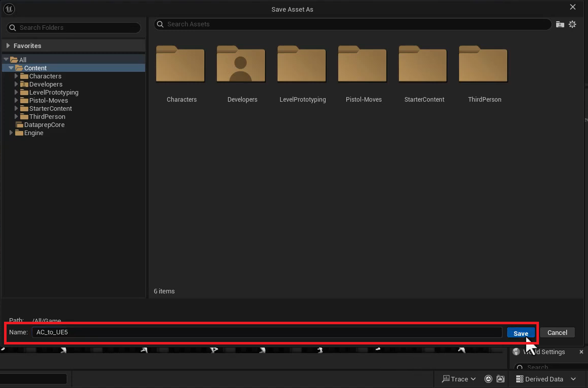 How to Retarget ActorCore Motions to Unreal Engine 5 Mannequin ...