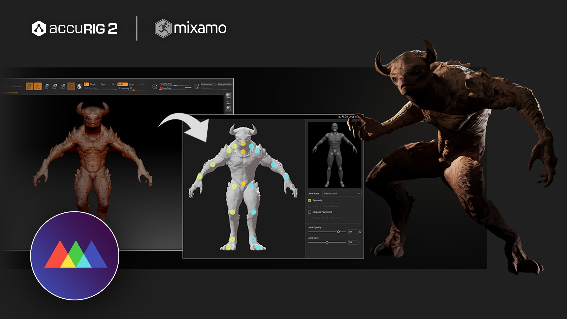 AccuRIG 2 vs Mixamo: Smarter Auto-Rigging for 3D Animators - Reallusion ...