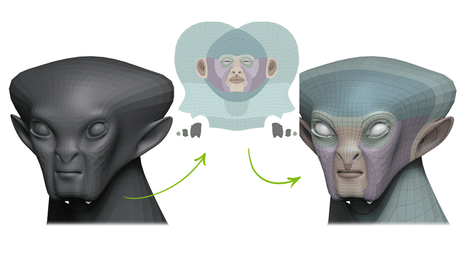 From Concept to Motion-Ready Alien Character: ZBrush and CC5 HD Step-by ...