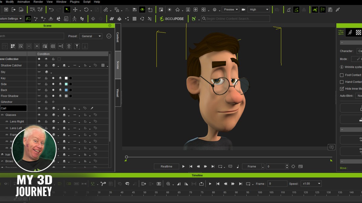 From 2D to 3D: Overcoming Eye Obstacles for my Custom CC Character - Reallusion Magazine