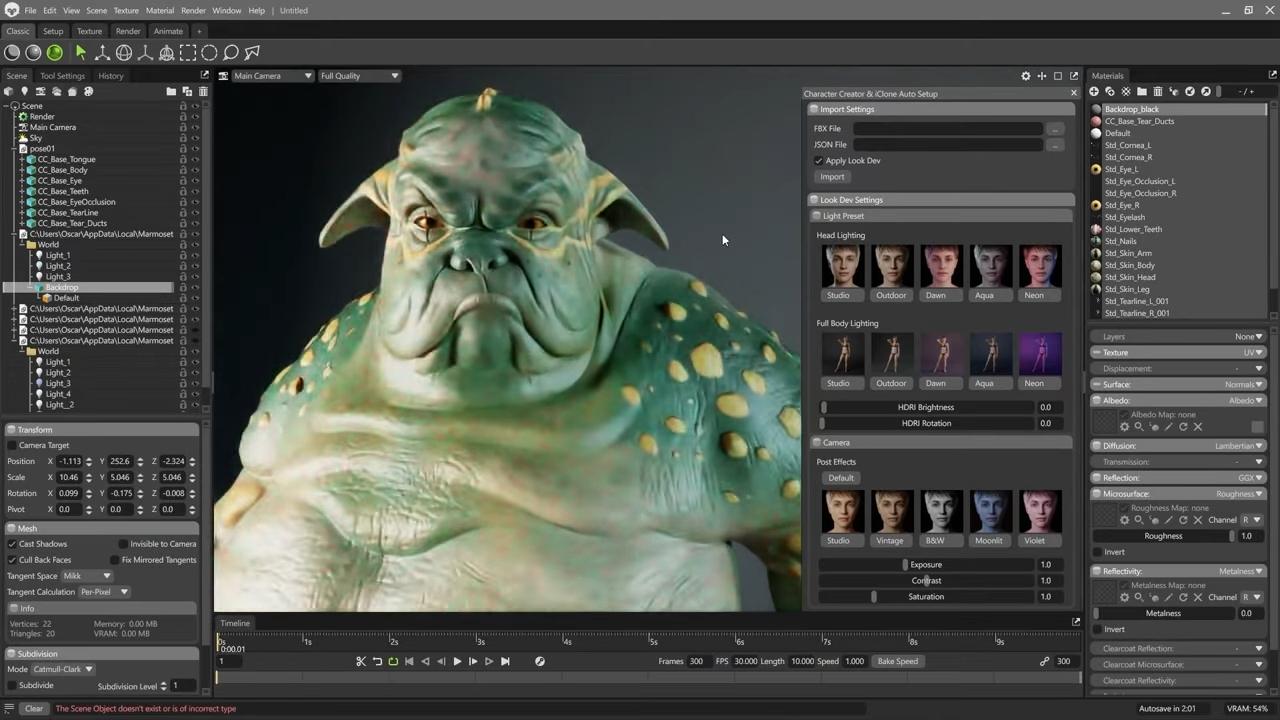 Breathe Life into Your CC5 Characters with Marmoset Toolbag Auto Setup ...