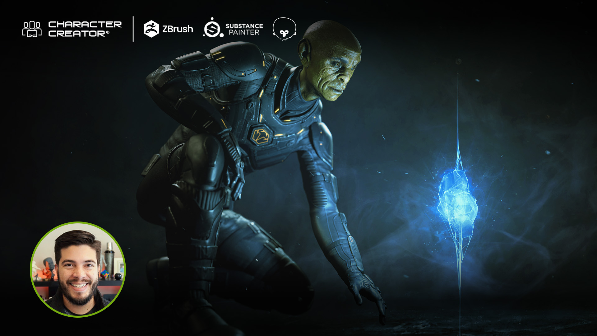 CC5 x ZBrush: Create a HD Sci-Fi Vanguard (7/7)- Refining Materials and ...