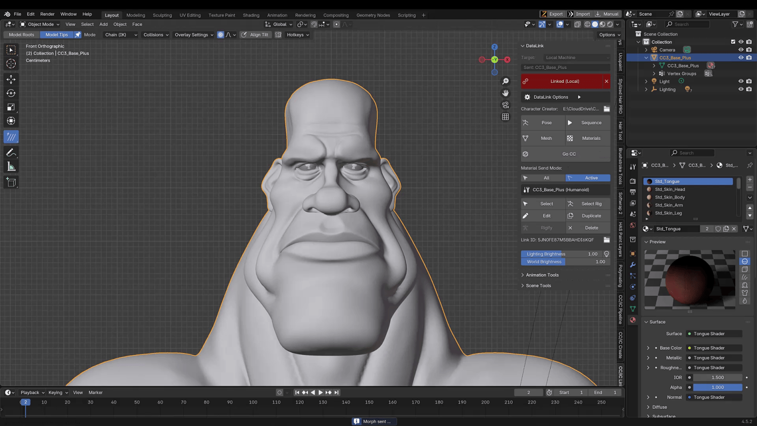 Creating a Stylized Arnold Schwarzenegger 3D Caricature with CC5 ...