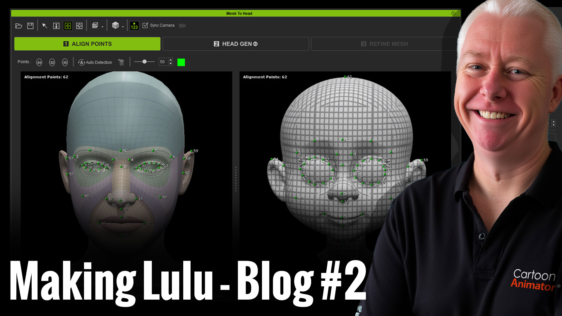 Garry Pye: Using AI and HeadShot in Character Creator - Reallusion Magazine