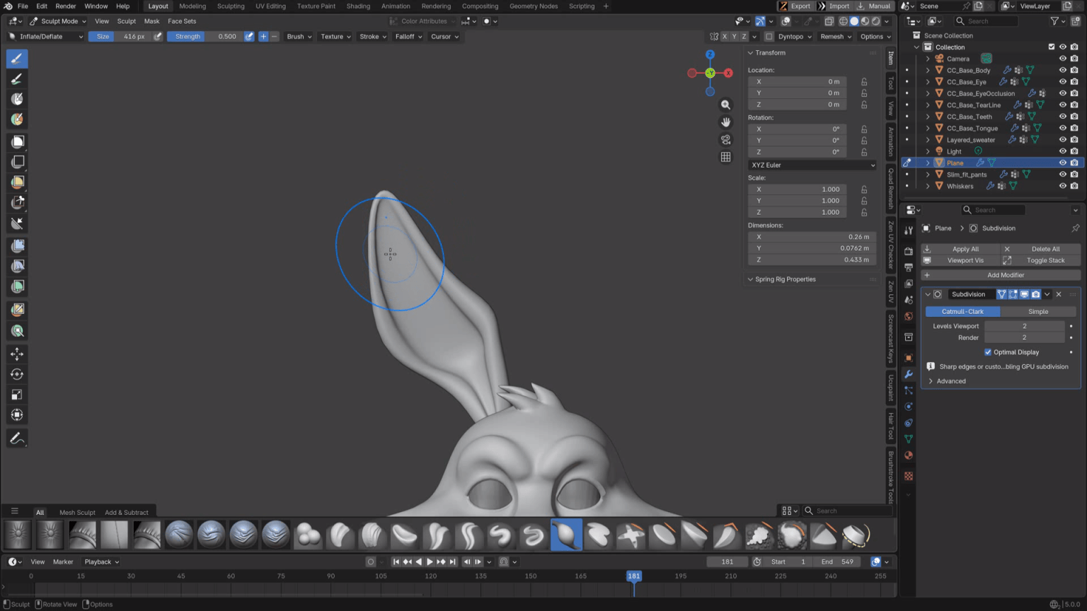 Create Your Own Stylized Character - An Easter Bunny: Character Creator ...