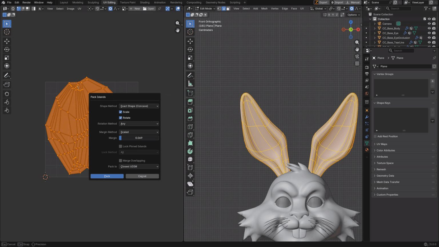 Create Your Own Stylized Character - An Easter Bunny: Character Creator ...