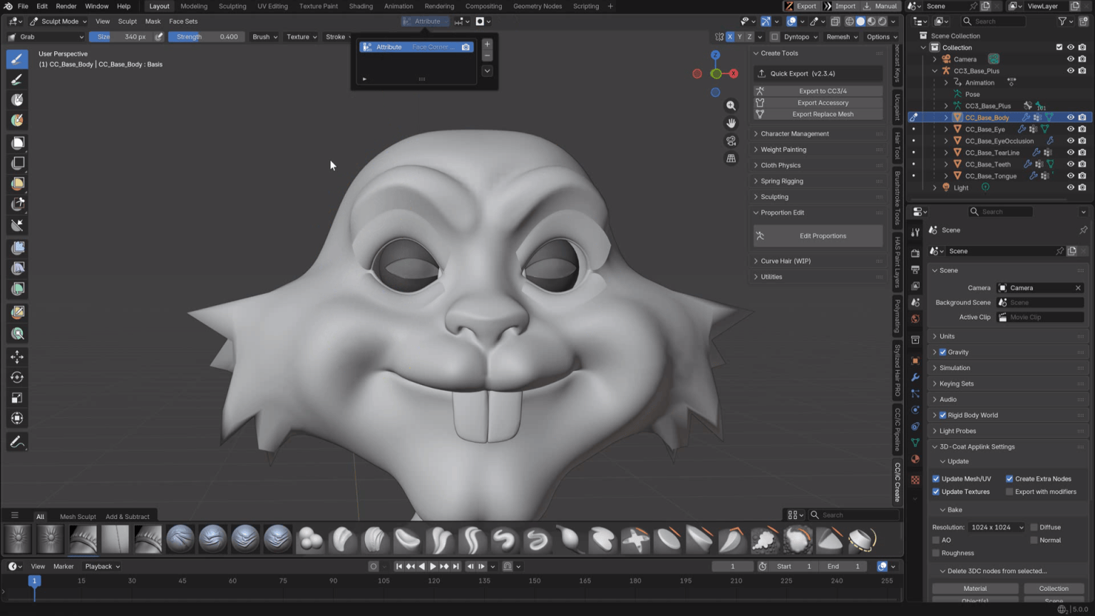 Create Your Own Stylized Character - An Easter Bunny: Character Creator ...